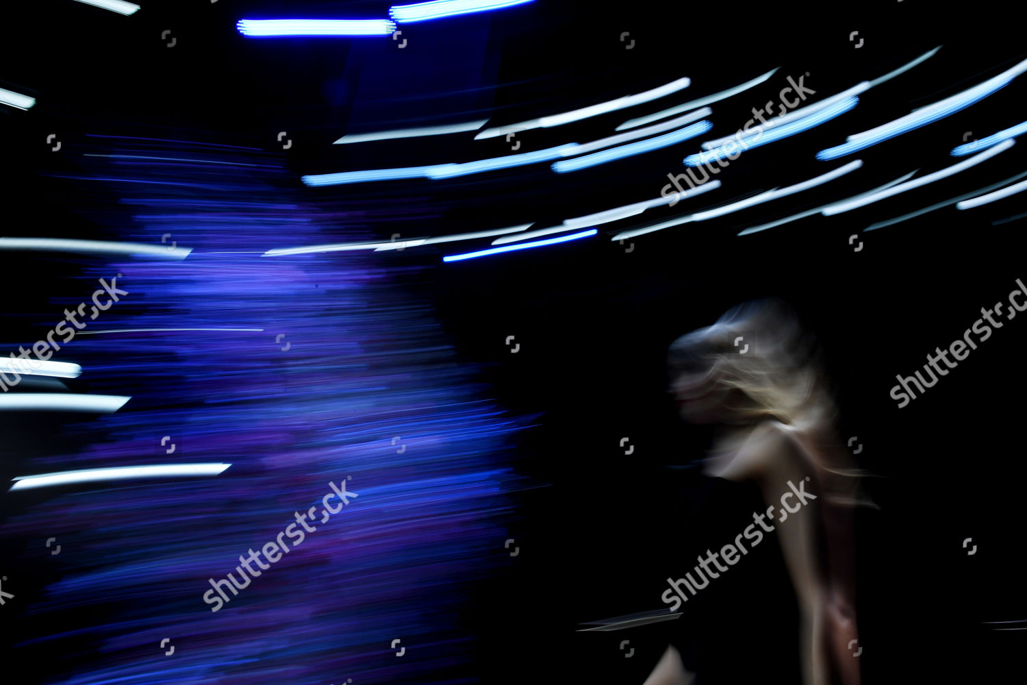 Models On Catwalk Premium Runway Five Editorial Stock Photo - Stock ...