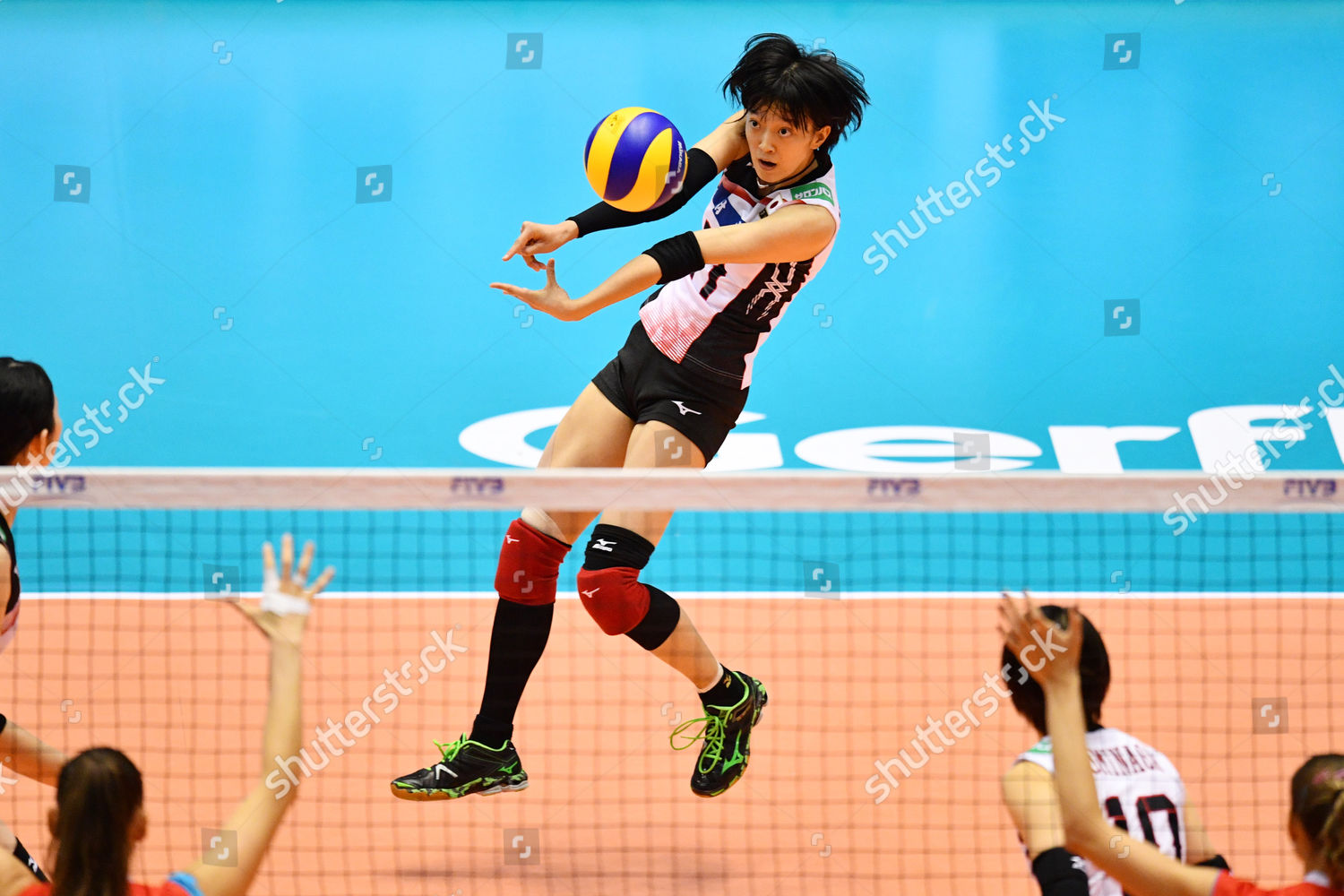 Yurie Nabeya Jpn Volleyball Fivb World Editorial Stock Photo - Stock ...