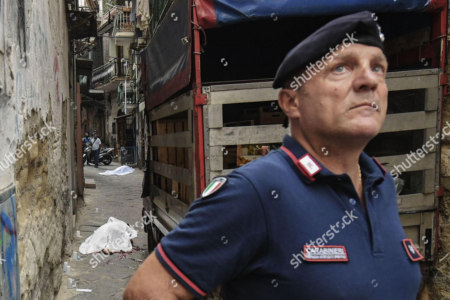 Two Camorra Members Were Shot Dead Editorial Stock Photo - Stock Image ...