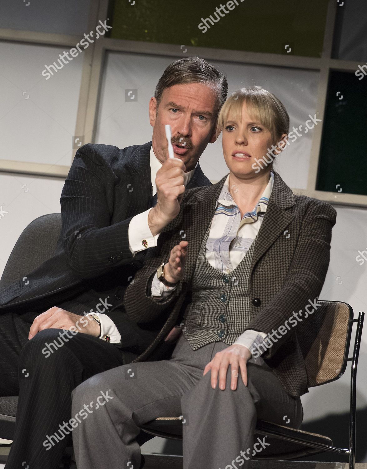 Steven Pacey Mr Burgess Louise Callaghan Editorial Stock Photo - Stock ...