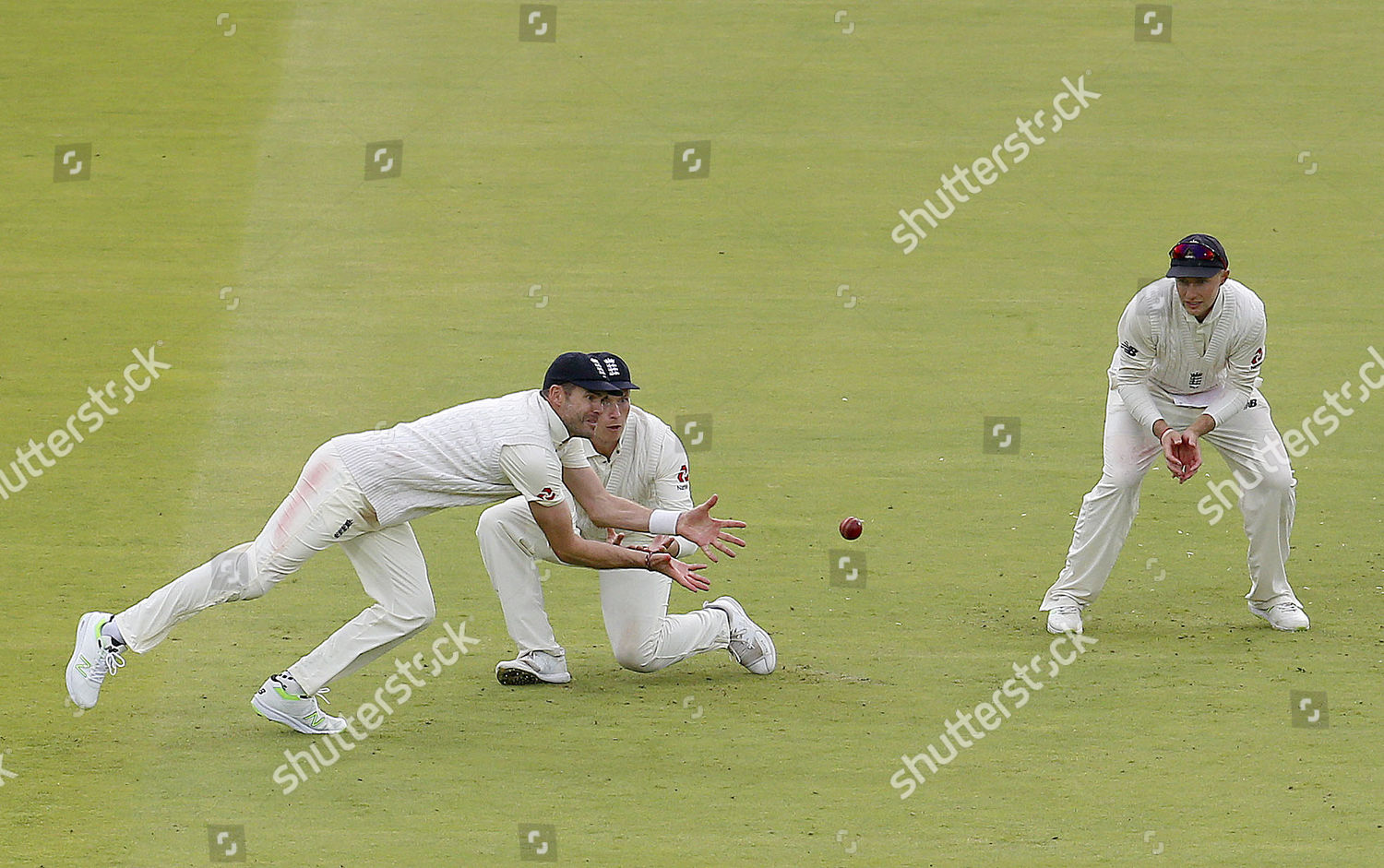 Jimmy Anderson England Dives Catch Kemar Editorial Stock Photo - Stock ...
