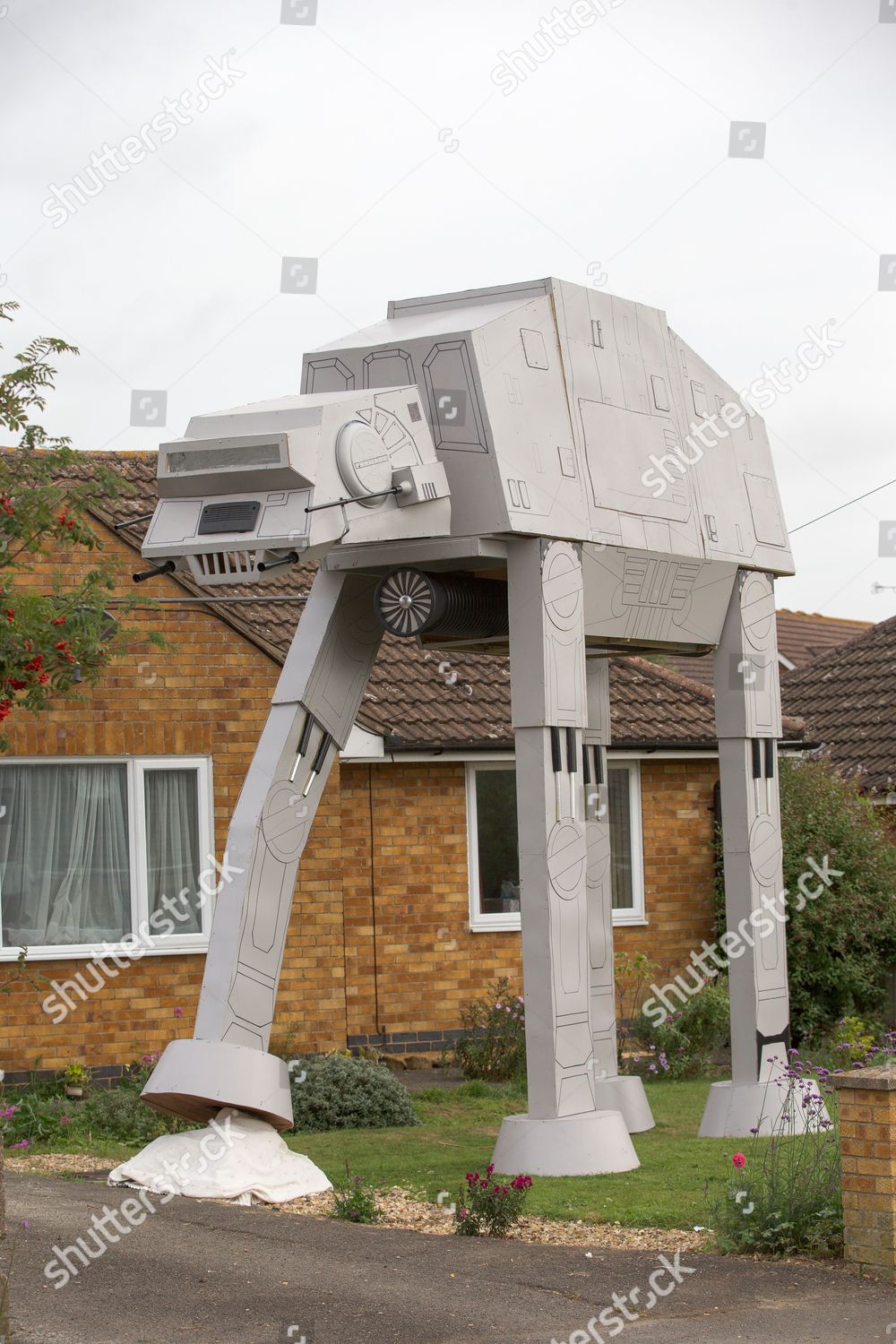 Star Wars Atat Walker Model Built Editorial Stock Photo - Stock Image ...