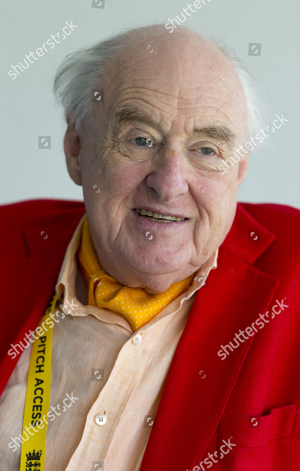 Henry Blofeld Lords Cricket Ground His Editorial Stock Photo - Stock ...