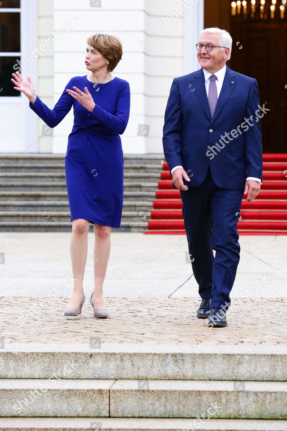 Frank Walter Steinmeier Mit Ehefrau Elke Editorial Stock Photo - Stock ...