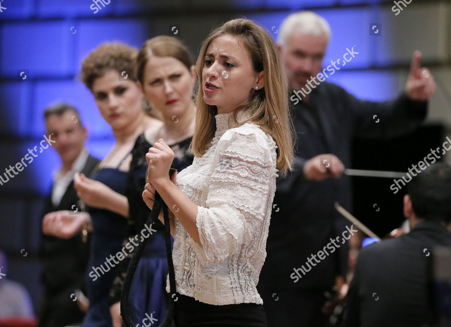 Marc Minkowski Giulia Semenzato Editorial Stock Photo - Stock Image ...