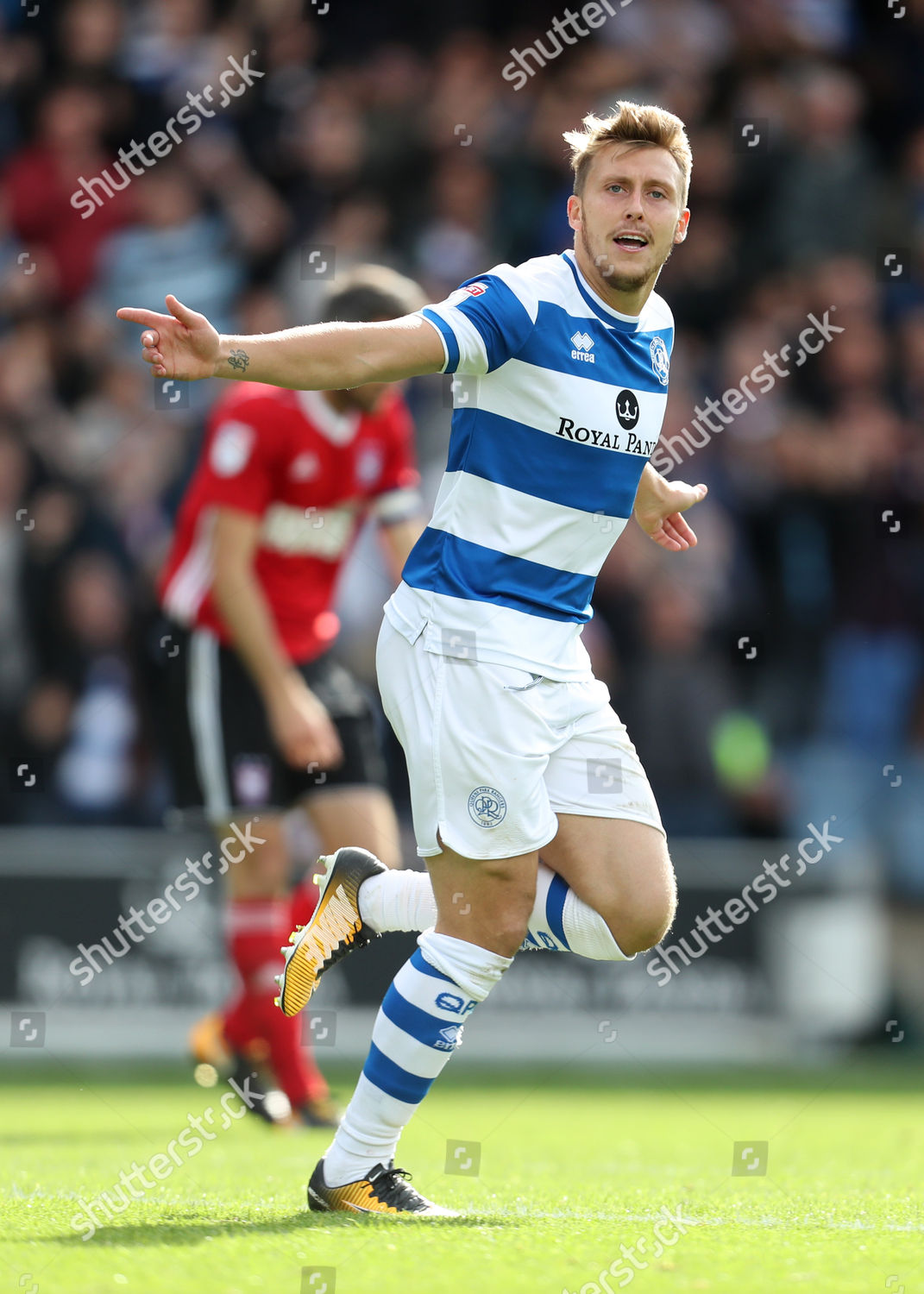 Luke Freeman Queens Park Rangers Celebrates Editorial Stock Photo ...
