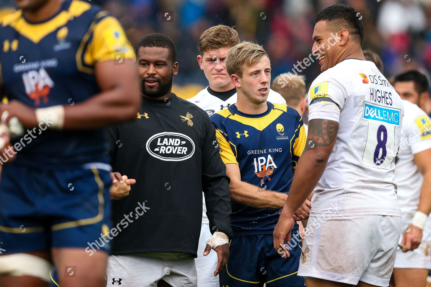 Sam Olver Worcester Warriors Chats Nathan Editorial Stock Photo - Stock ...