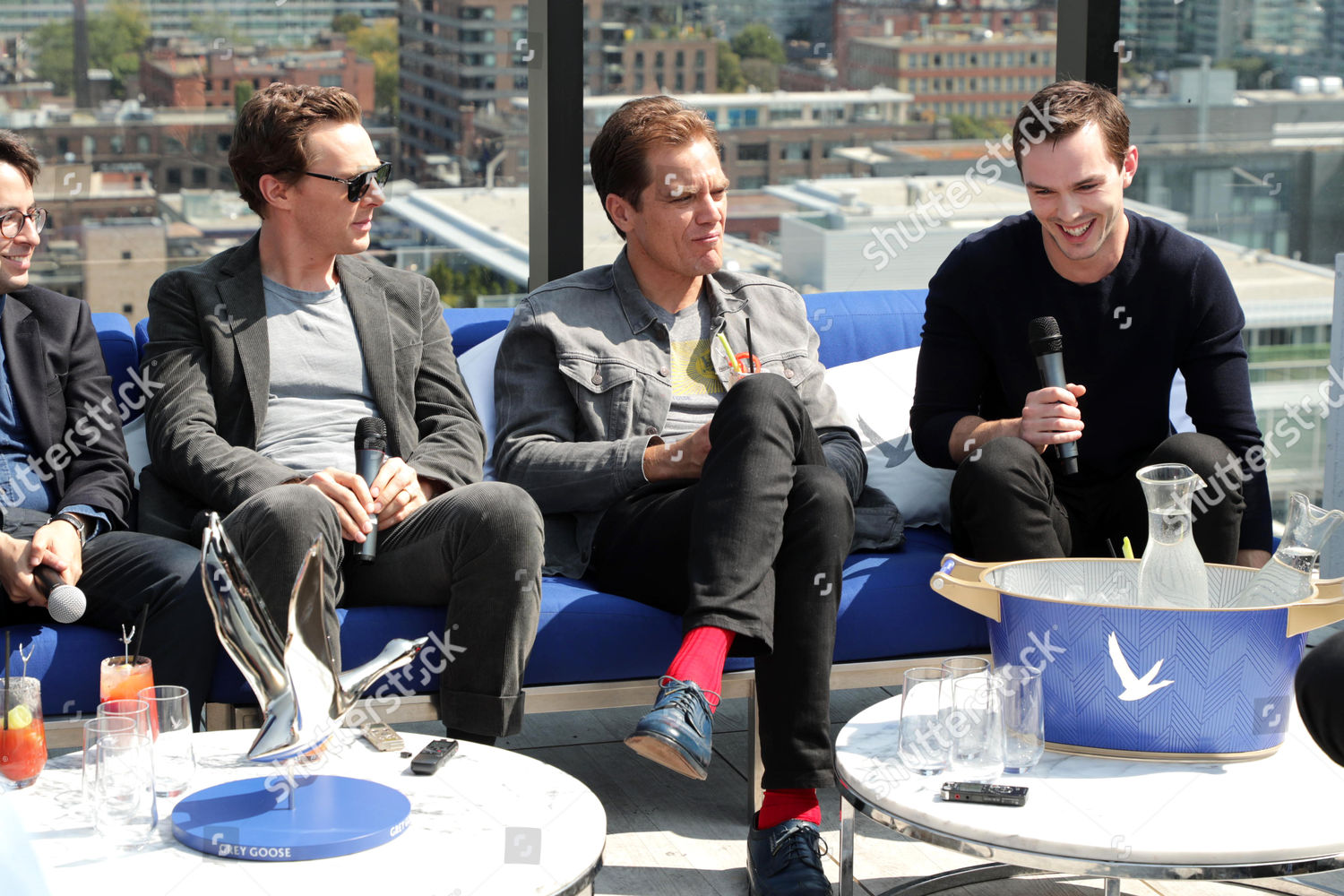 Benedict Cumberbatch Michael Shannon Nicholas Hoult Editorial Stock ...