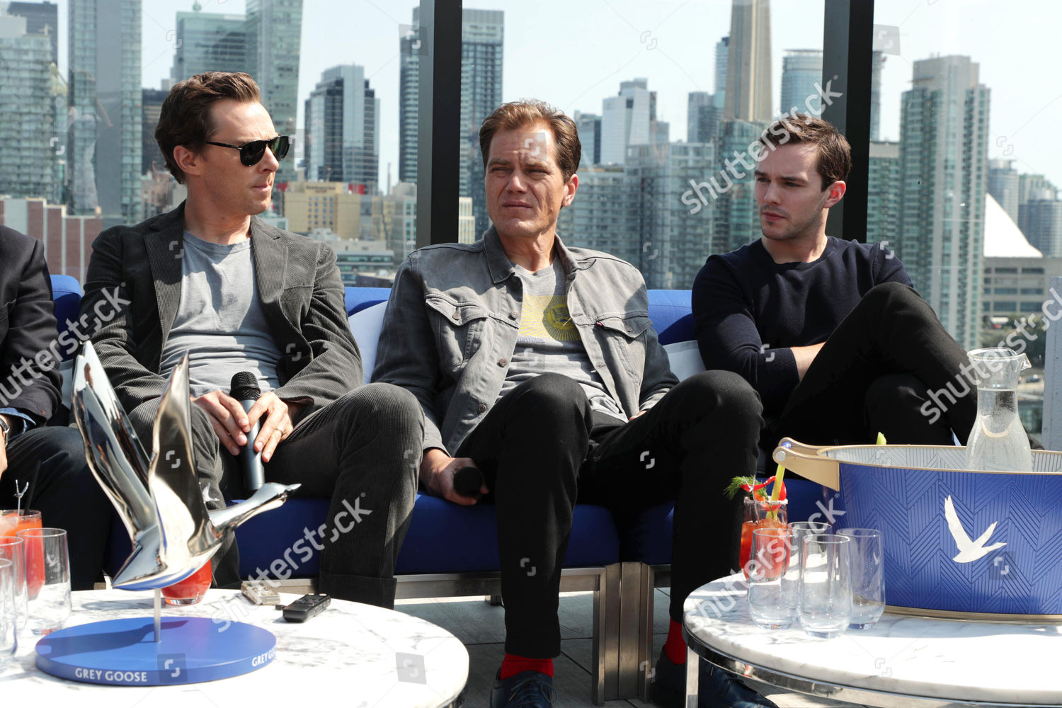 Benedict Cumberbatch Michael Shannon Nicholas Hoult Editorial Stock ...