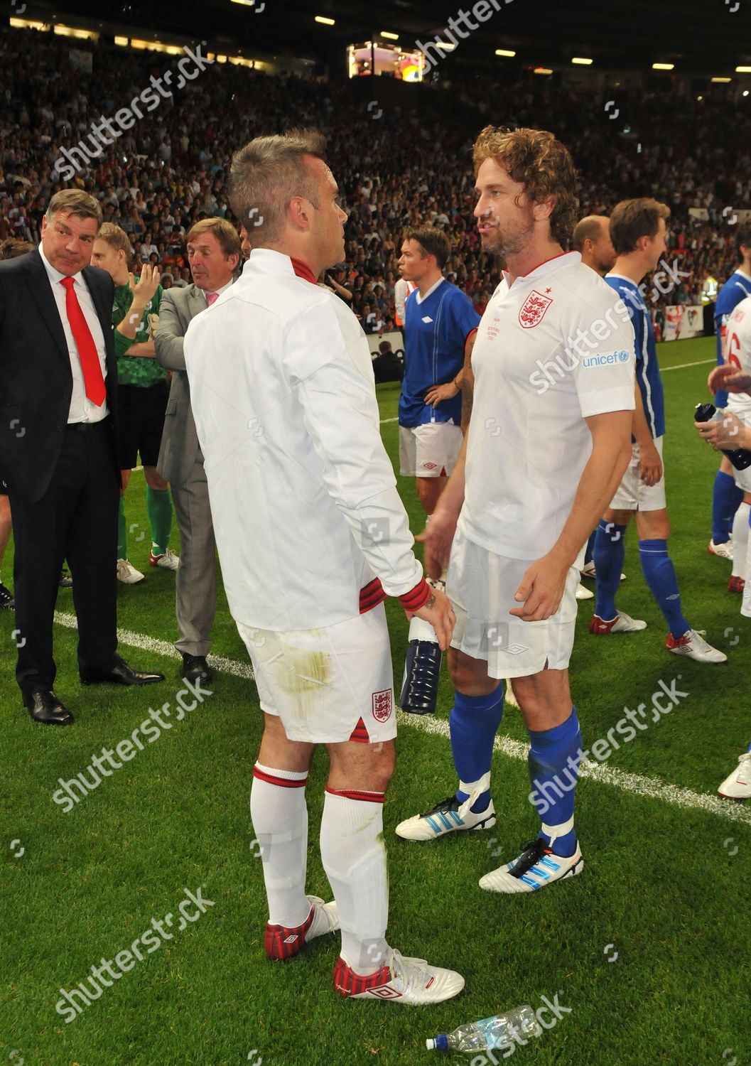 Robbie Williams Gerard Butler Editorial Stock Photo - Stock Image ...
