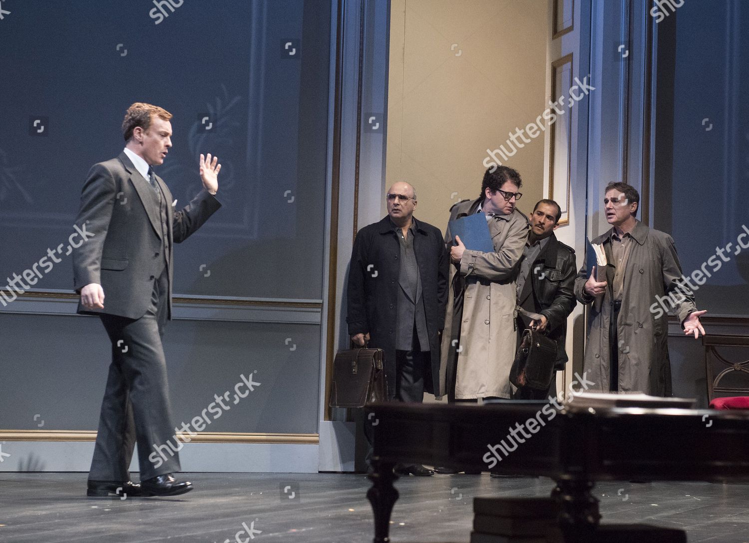 Toby Stephens Terje Larsen Peter Polycarpou Editorial Stock Photo ...