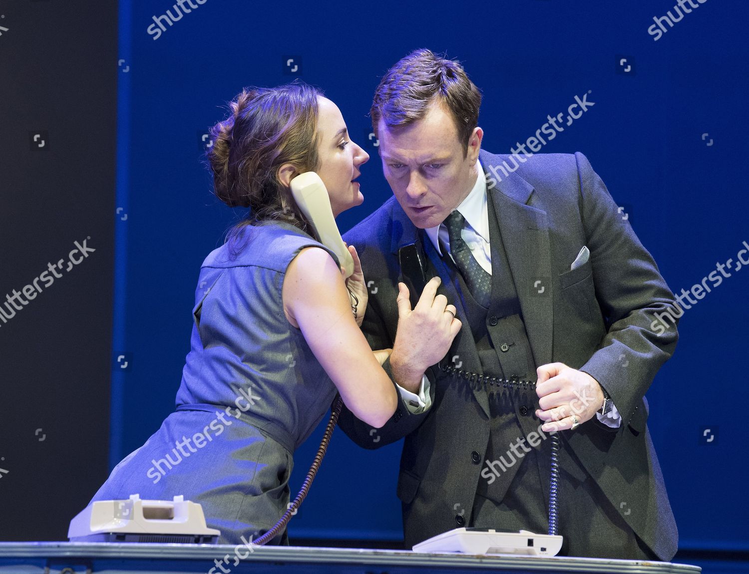 Toby Stephens Terje Larsen Lydia Leonard Editorial Stock Photo - Stock ...