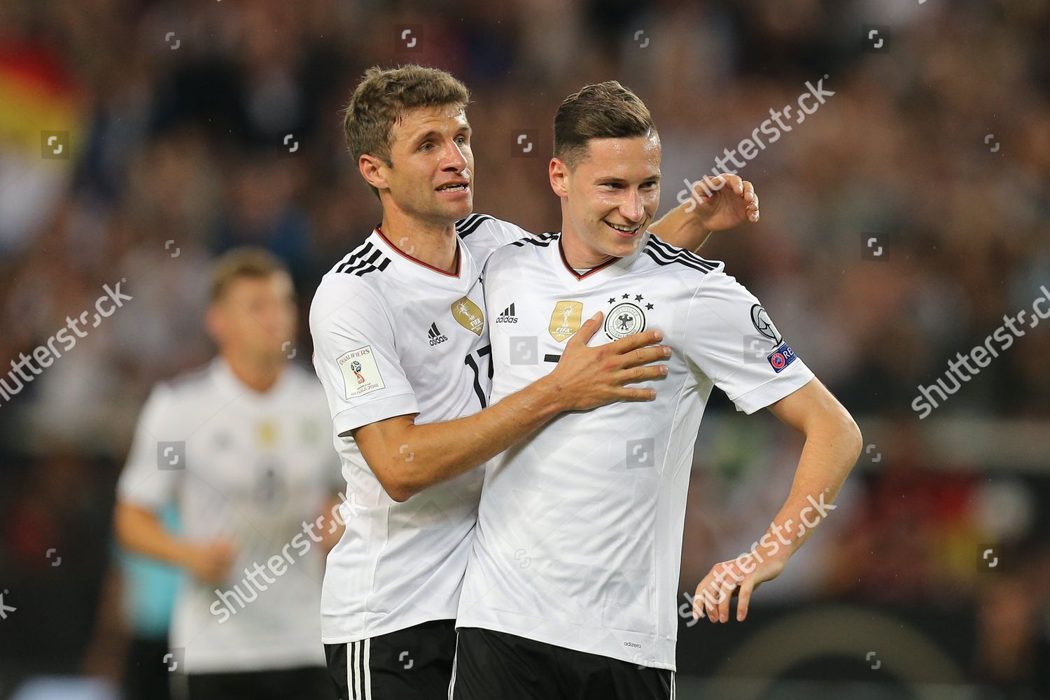 Thomas Muller 13 Germany Julian Draxler Editorial Stock Photo - Stock ...
