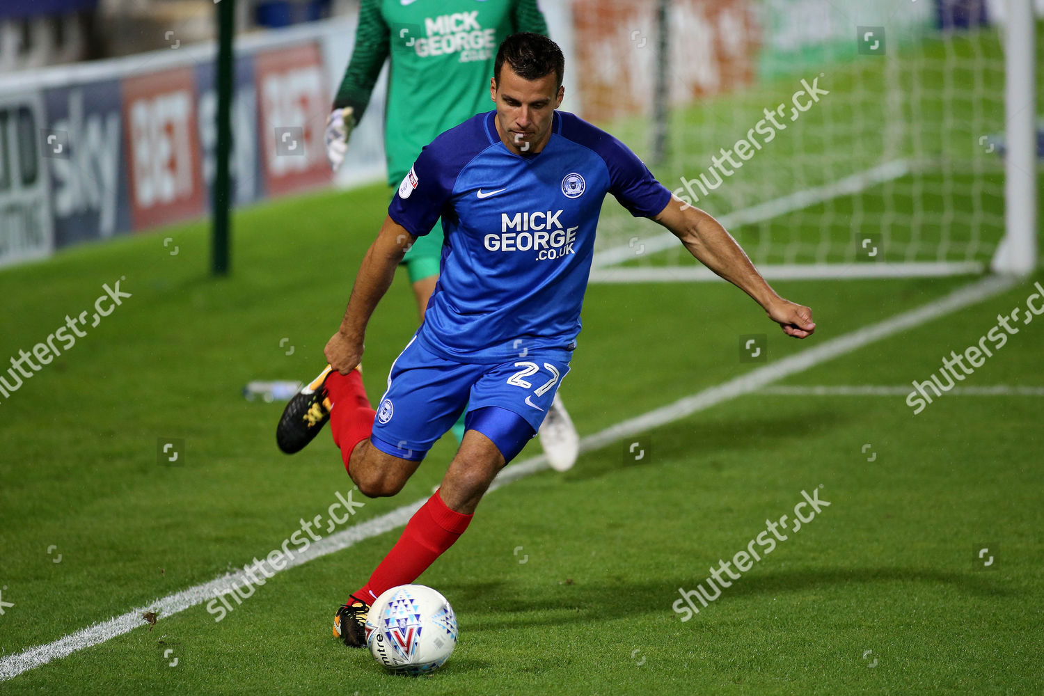 Steven Taylor Peterborough United During Peterborough Editorial Stock ...