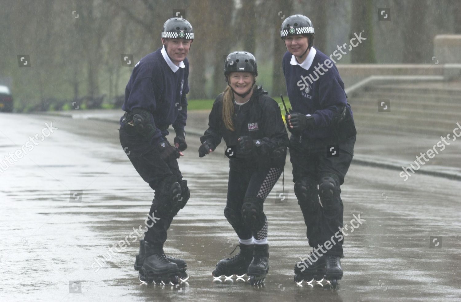 Royal Parks Police On Rollerblades Police Editorial Stock Photo - Stock ...
