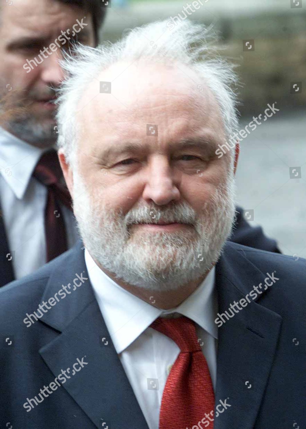 Frank Dobson Pictured Funeral Bernie Grant Editorial Stock Photo ...