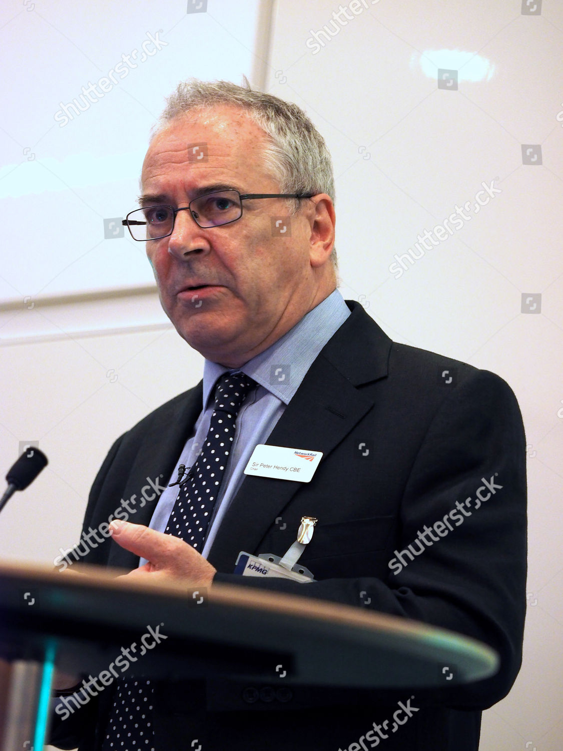 Sir Peter Hendy Chairman Network Rail Editorial Stock Photo - Stock ...
