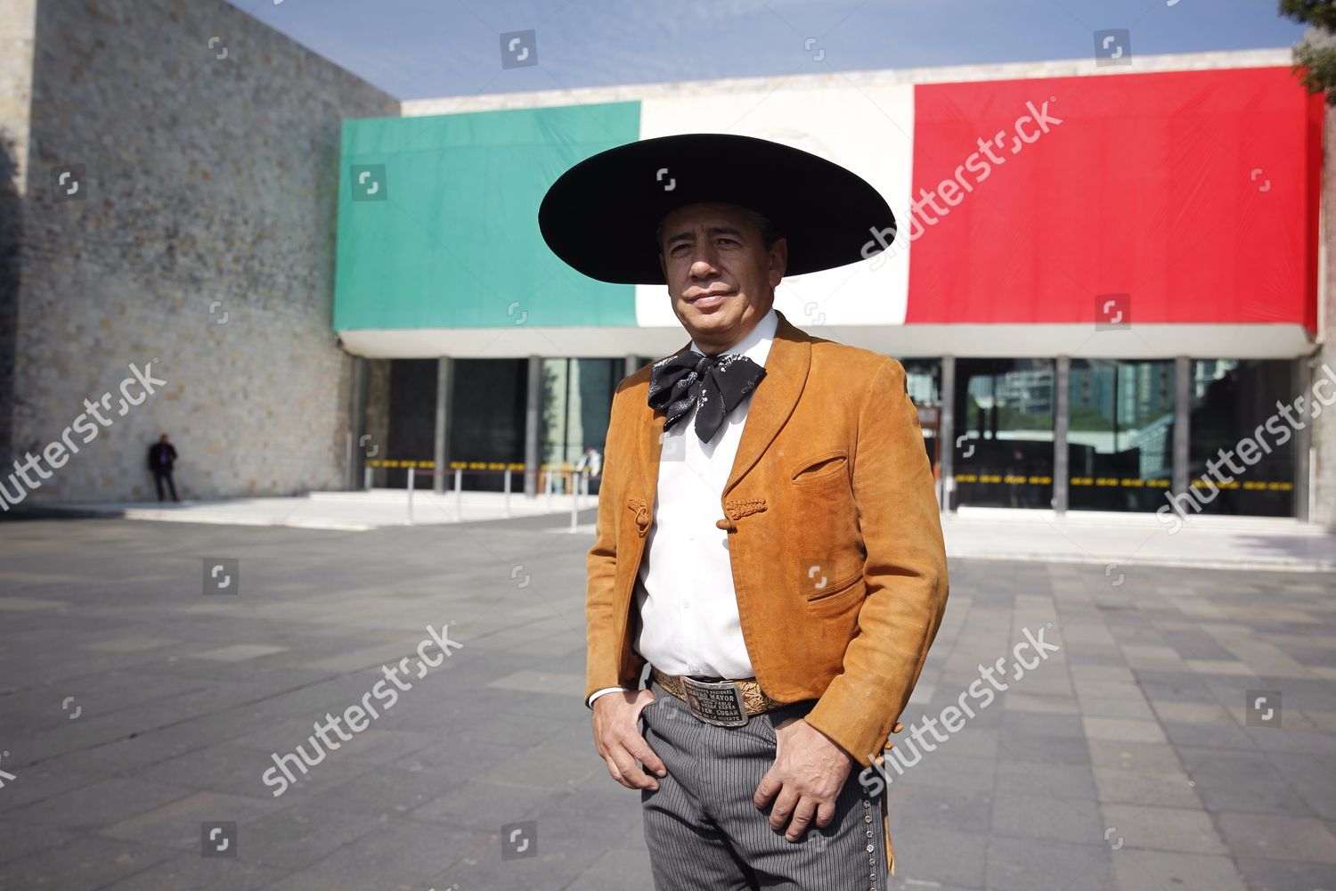 Man Dressed Mexican Charro Horseman Attends Editorial Stock Photo ...