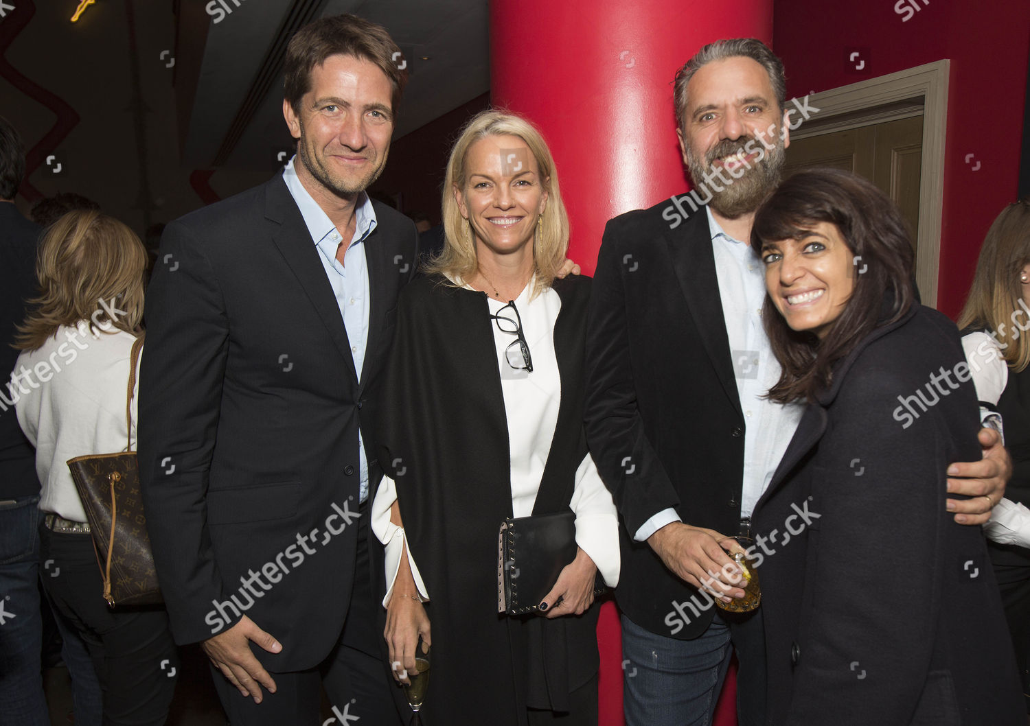 Kris Thykier Elisabeth Murdoch Keith Tyson Editorial Stock Photo ...