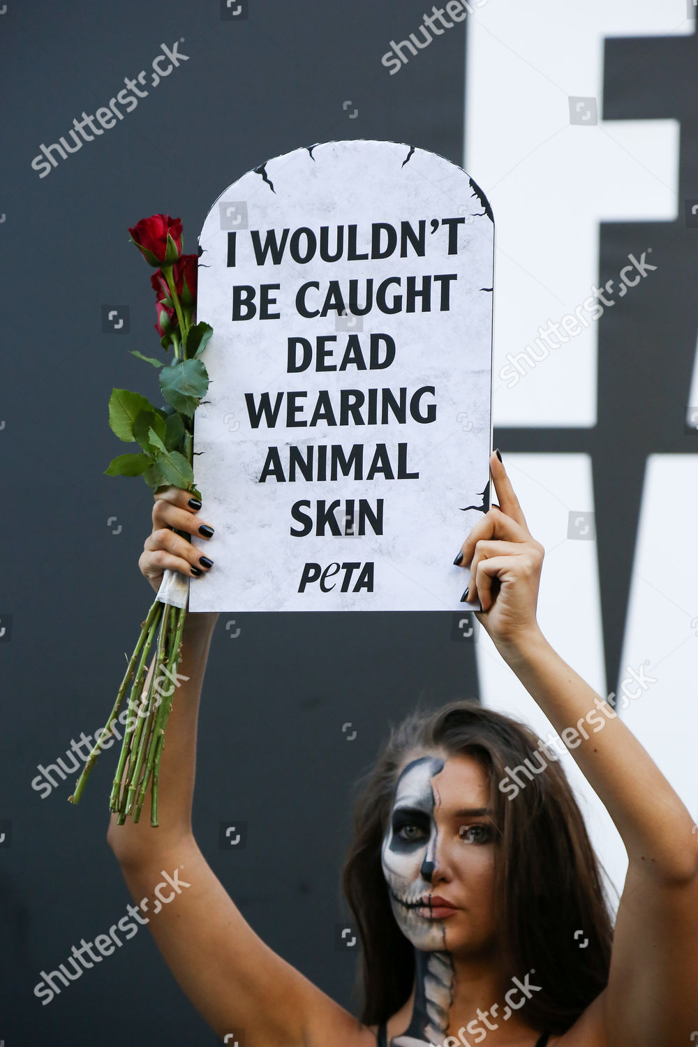 Peta People Ethical Treatment Animals Activist Editorial Stock Photo ...