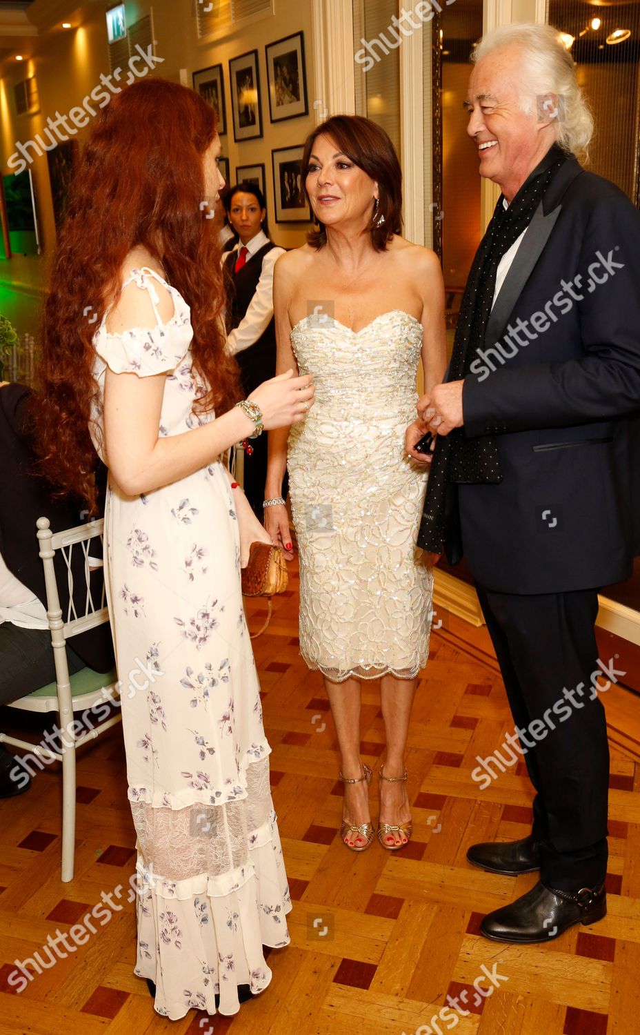 Scarlett Sabet Susan Young Jimmy Page Editorial Stock Photo - Stock ...