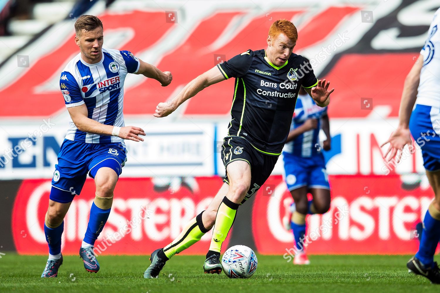 Rory Gaffney Bristol Rovers Attacks Editorial Stock Photo - Stock Image ...