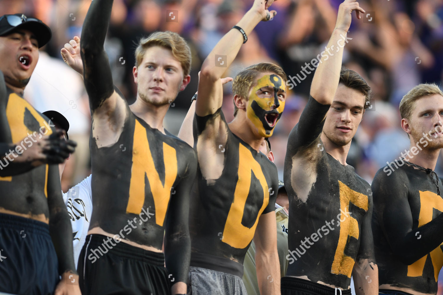 Vanderbilt Fans During Game Between Kansas Editorial Stock Photo ...