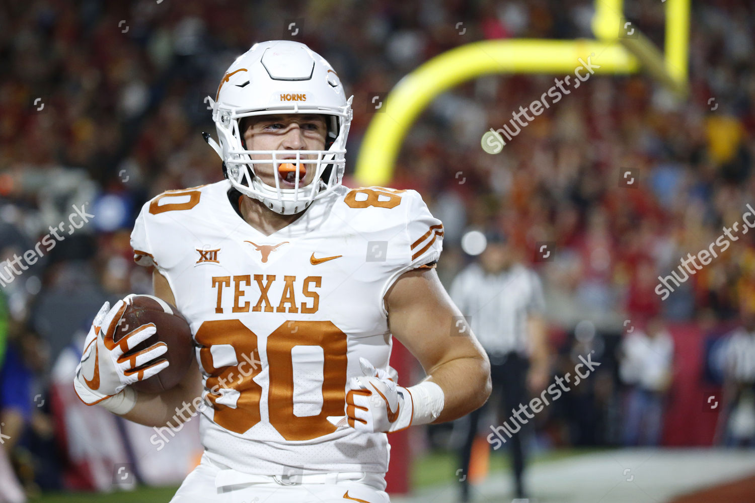 Texas Longhorns Tight End Cade Brewer Editorial Stock Photo - Stock ...