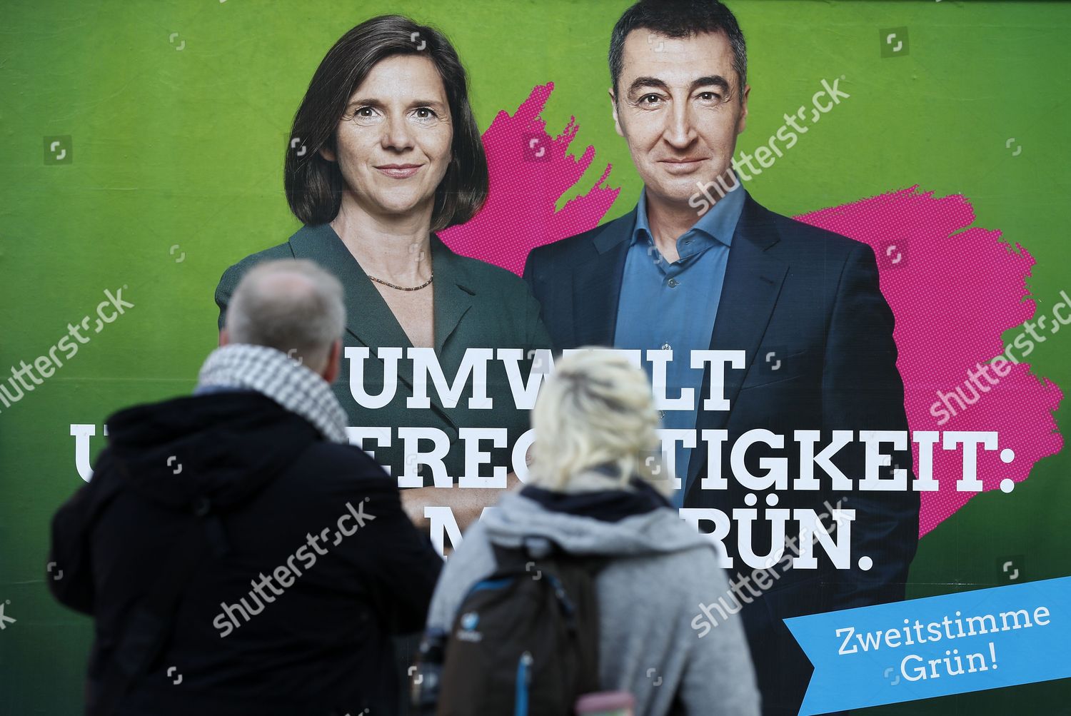 Two People Look Placard Cotop Candidates Editorial Stock Photo - Stock ...