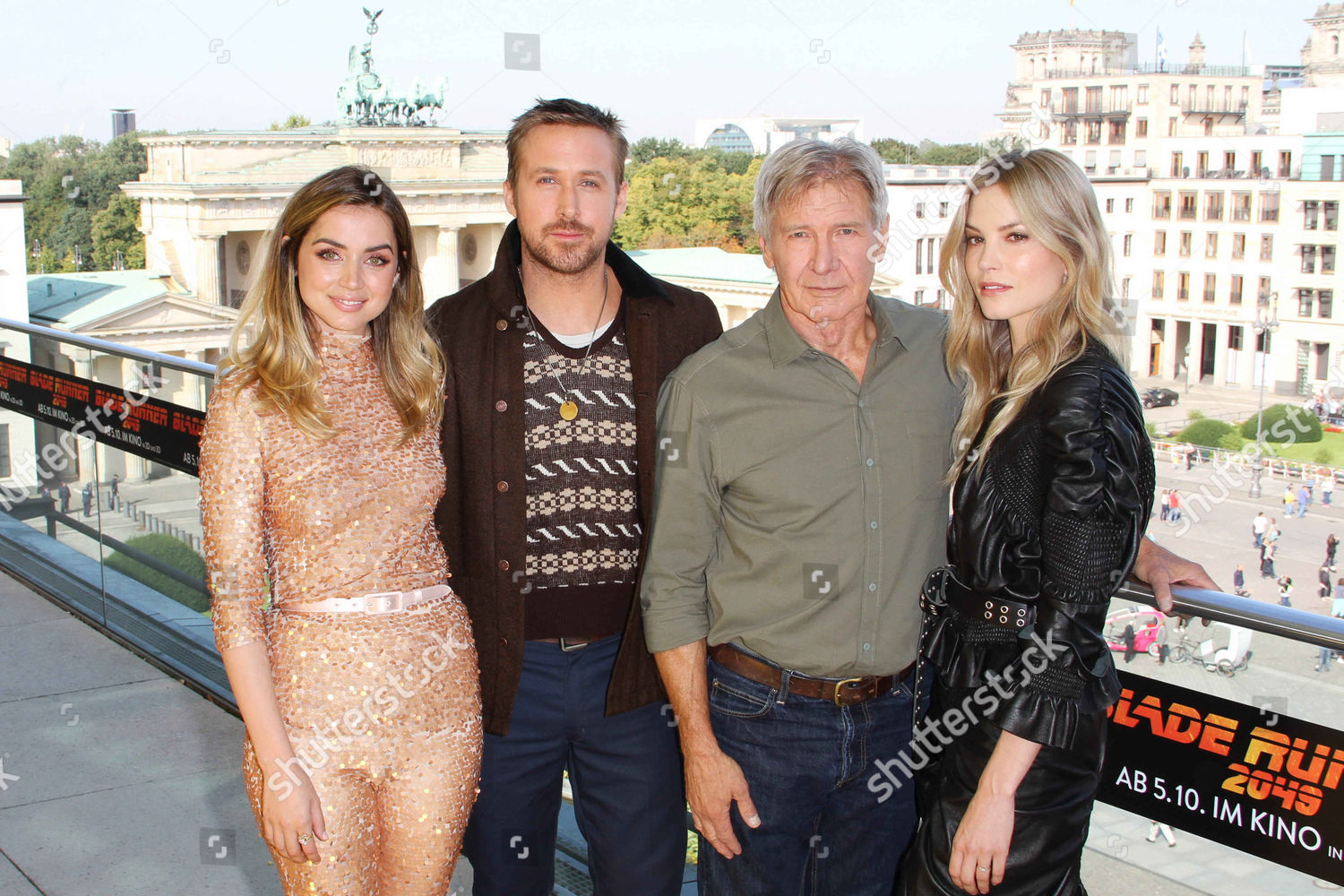 Ana De Armas Ryan Gosling Harrison Editorial Stock Photo - Stock Image ...