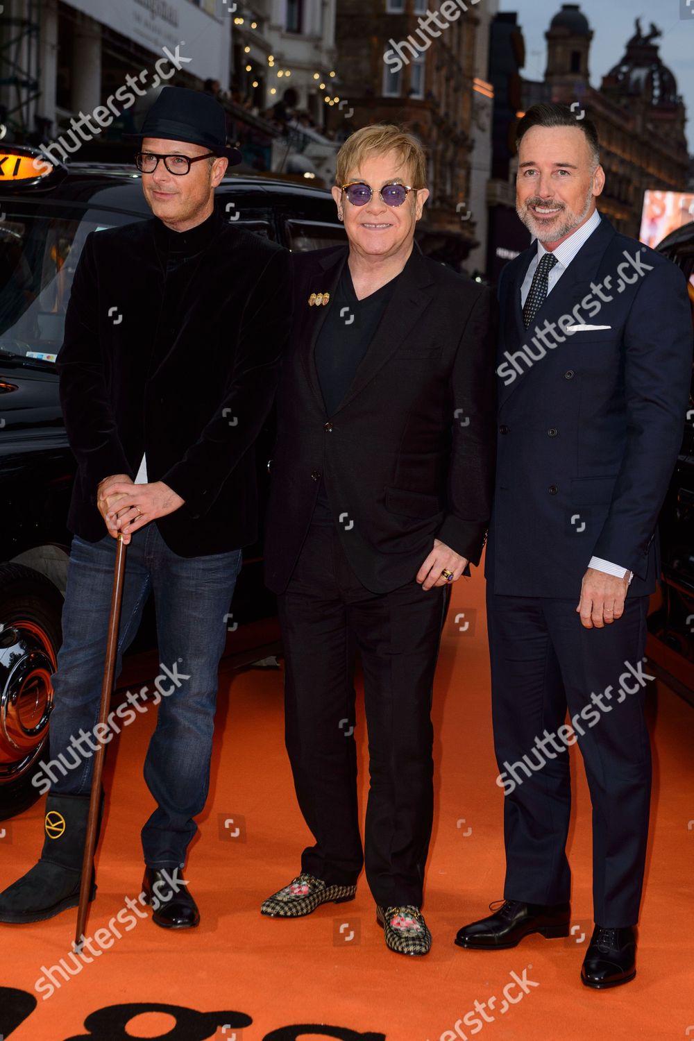 Matthew Vaughn Elton John David Furnish Editorial Stock Photo - Stock ...