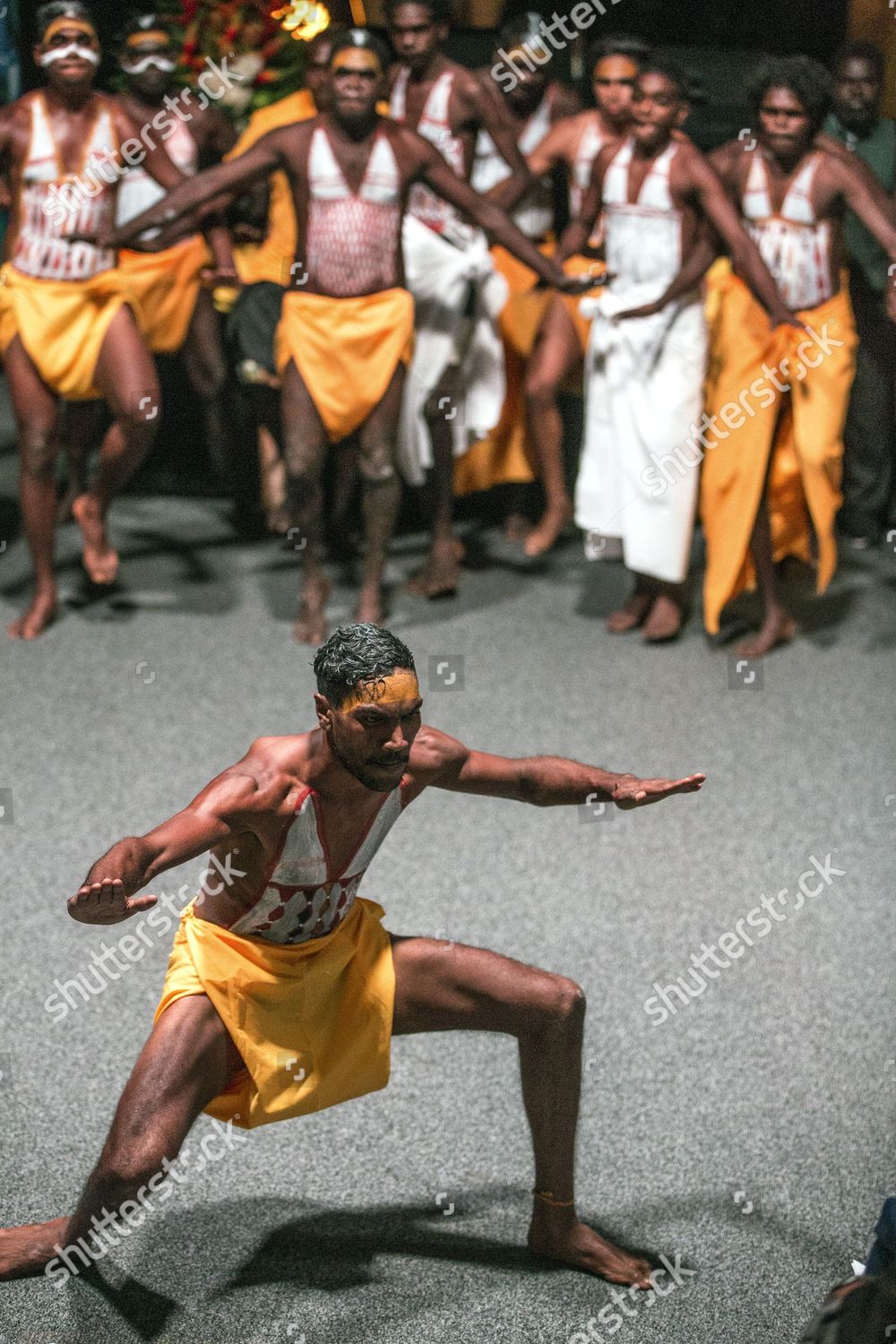Gumatj Clan Dancers Perform Memorial Service Editorial Stock Photo ...