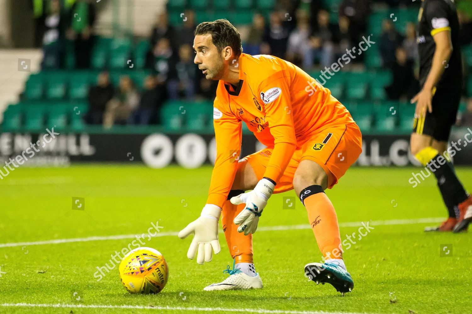 Livingston Goalkeeper Neil Alexander 1 Collects Editorial Stock Photo ...
