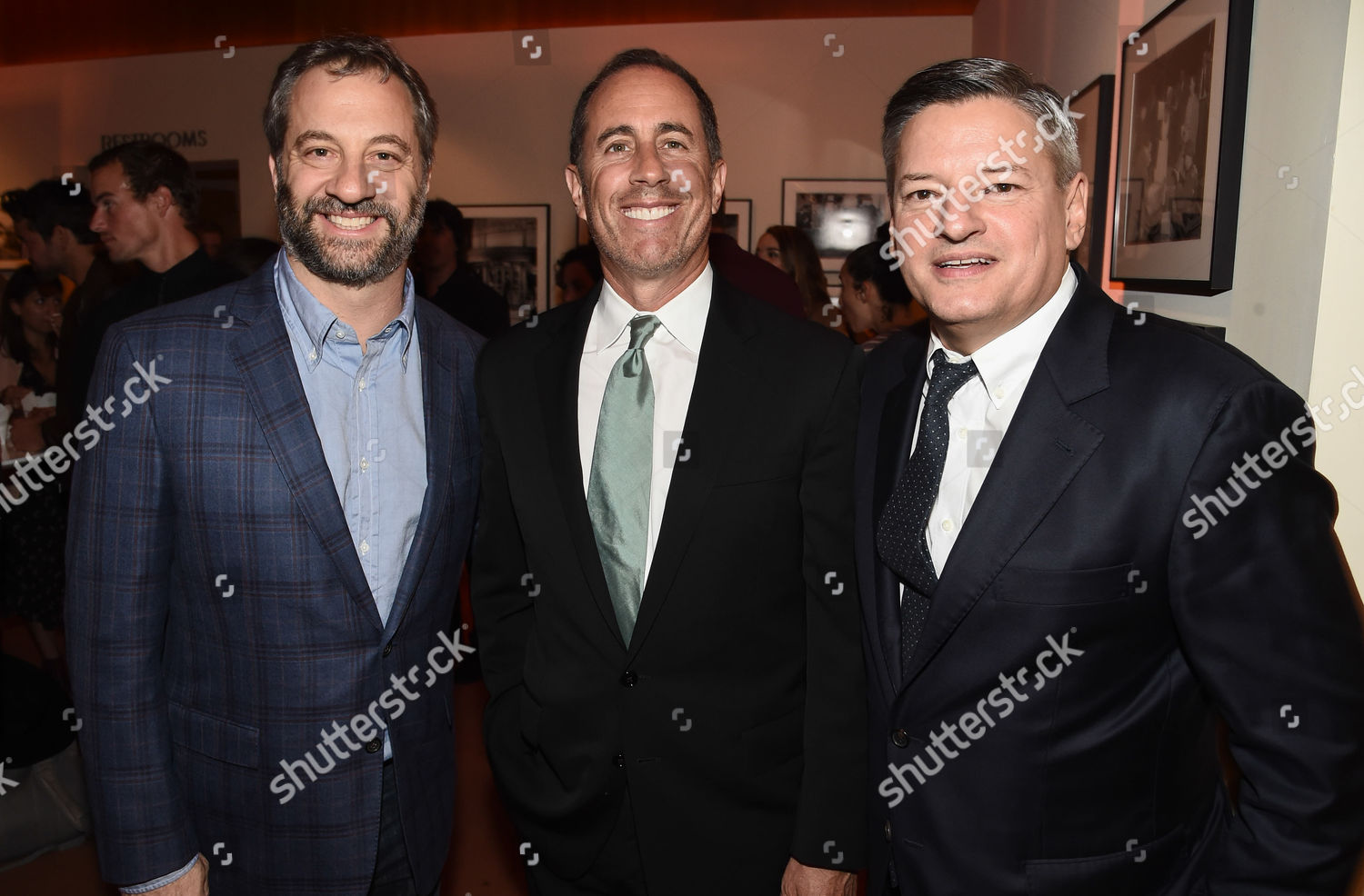 Judd Apatow Jerry Seinfeld Ted Sarandos Editorial Stock Photo - Stock ...