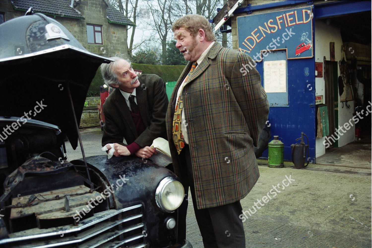 Peter Benson Bernie Scripps Geoffrey Hughes Editorial Stock Photo ...
