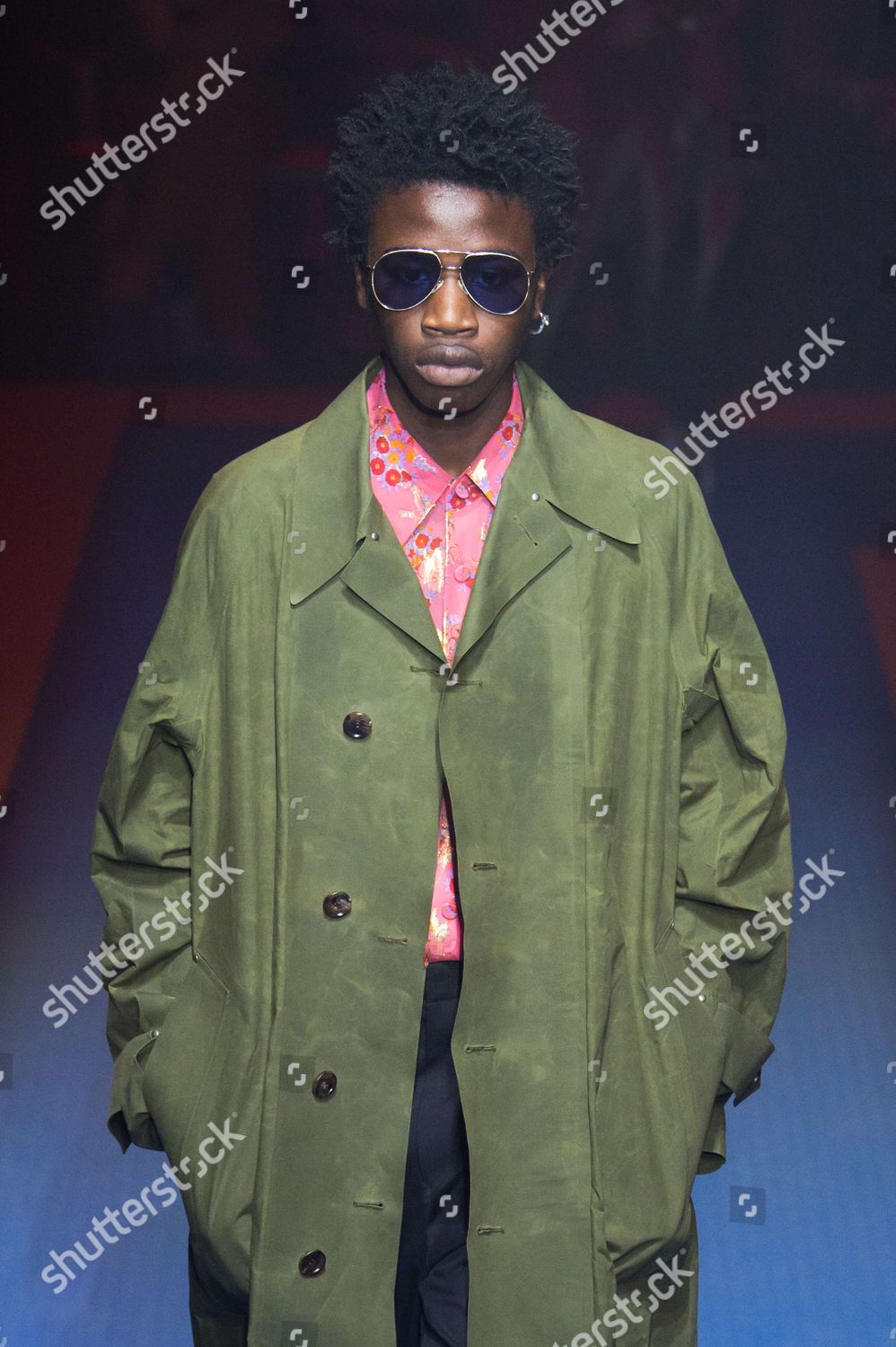 Cheikh Tall On Catwalk Editorial Stock Photo - Stock Image | Shutterstock