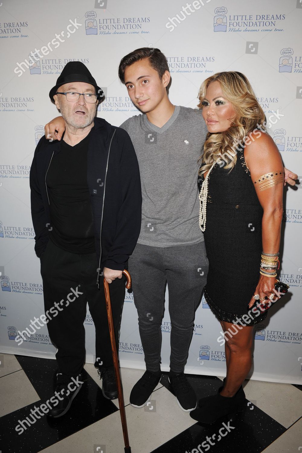 Phil Collins Nic Collins Orianne Collins Editorial Stock Photo - Stock ...