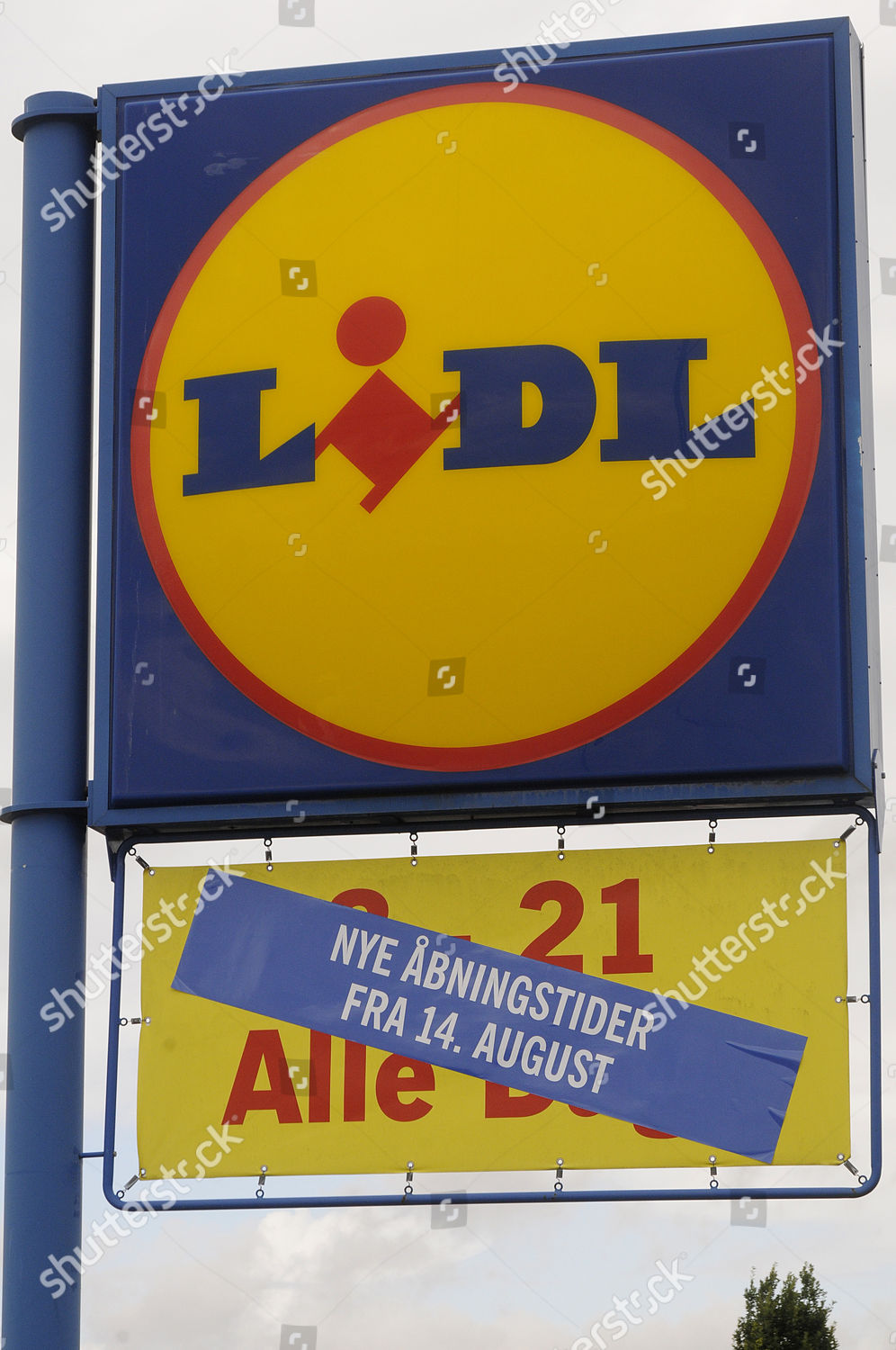 German Grocery Chain Lidl Herlev Copenhagen Editorial Stock Photo ...
