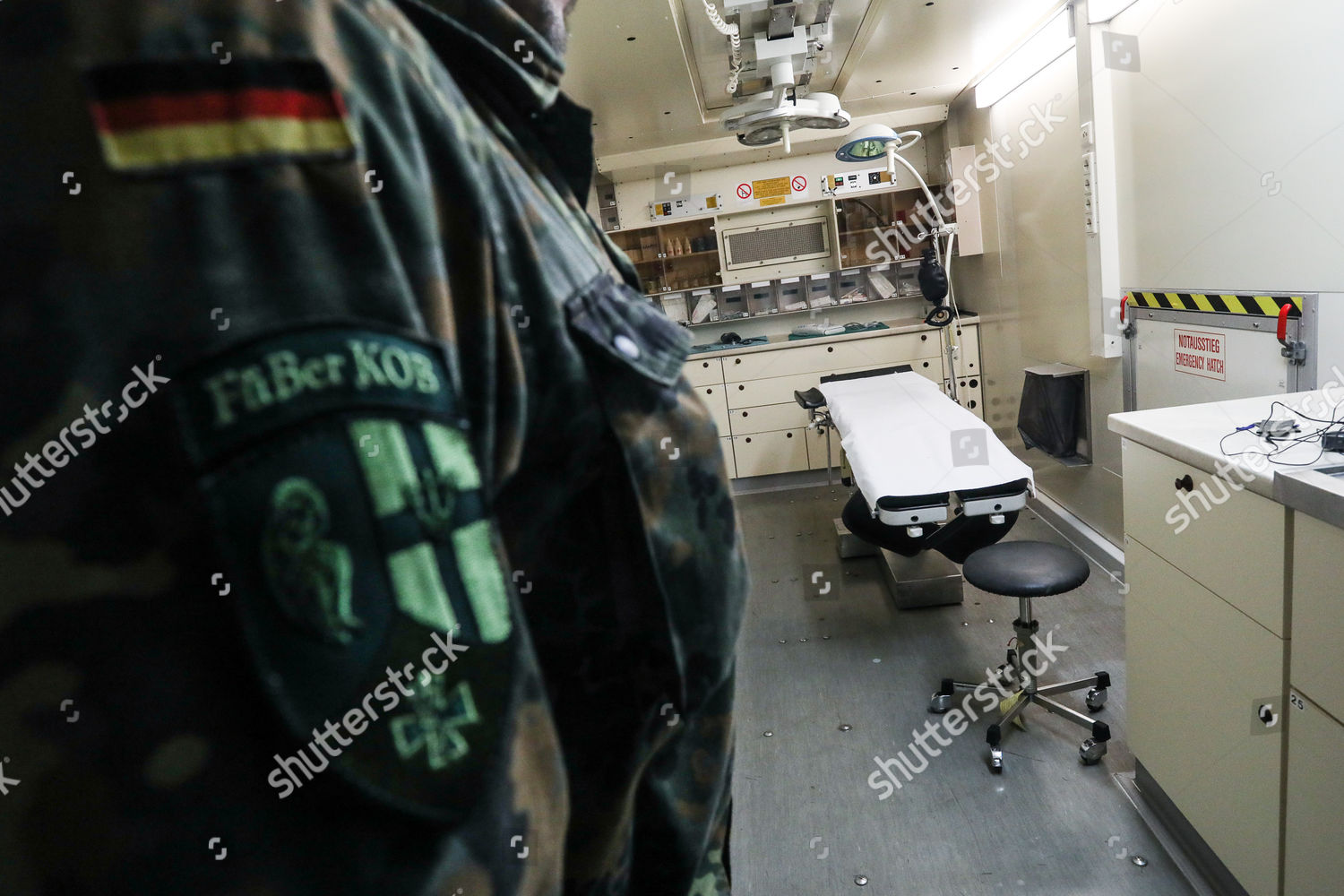 Soldier Wears Badge German Bundeswehr Medical Editorial Stock Photo ...