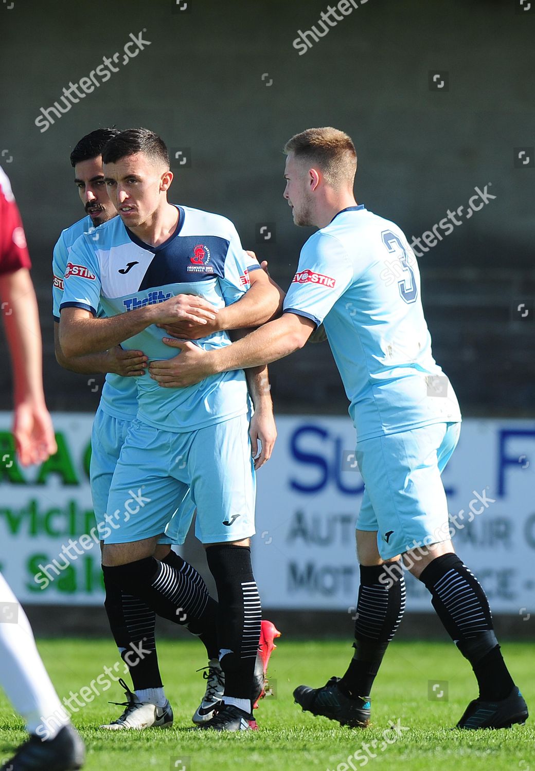 Goal Celebrations Ben Whitehead Cirencester Town Editorial Stock Photo ...