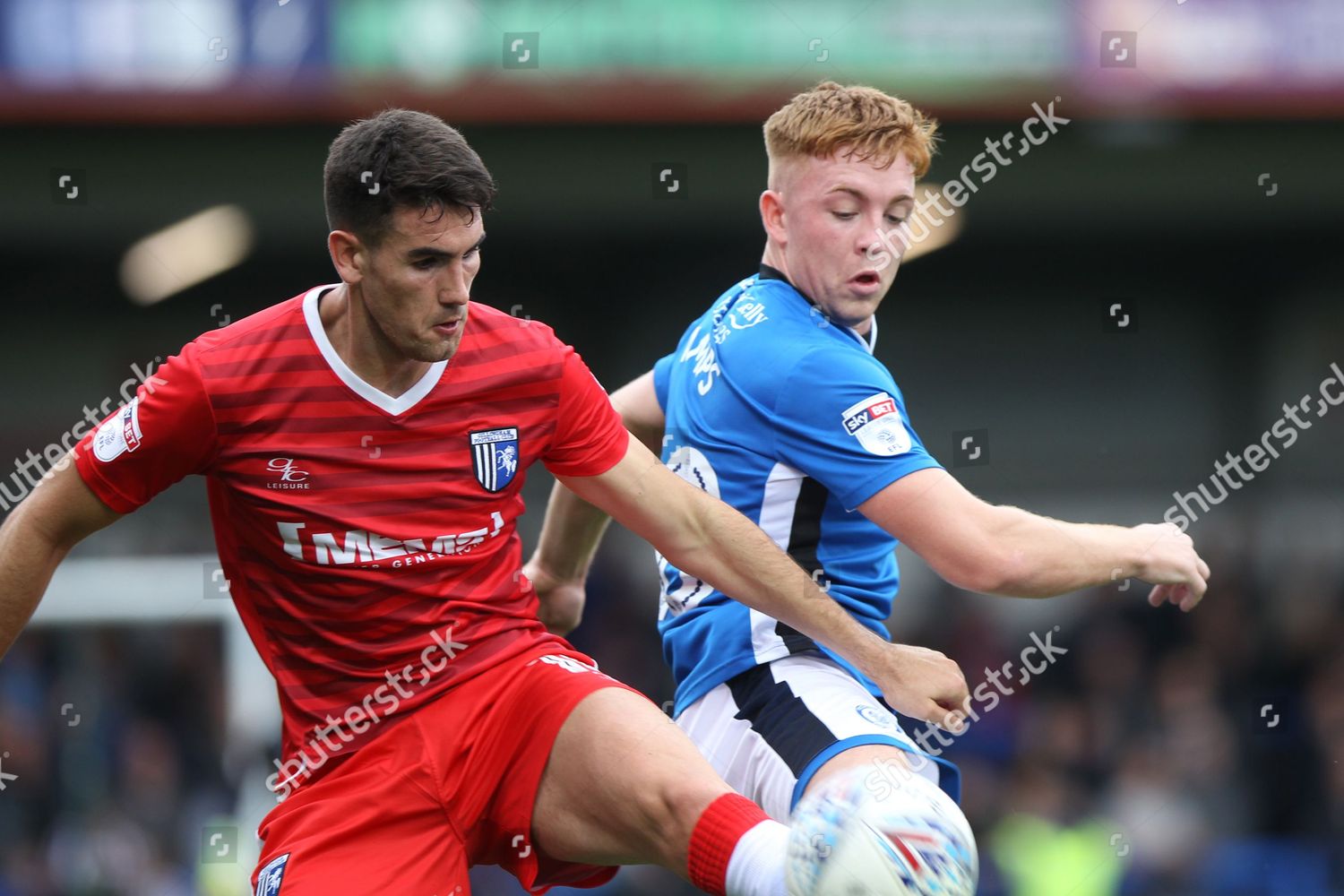 Callum Camps Challenges During Efl Sky Editorial Stock Photo - Stock ...