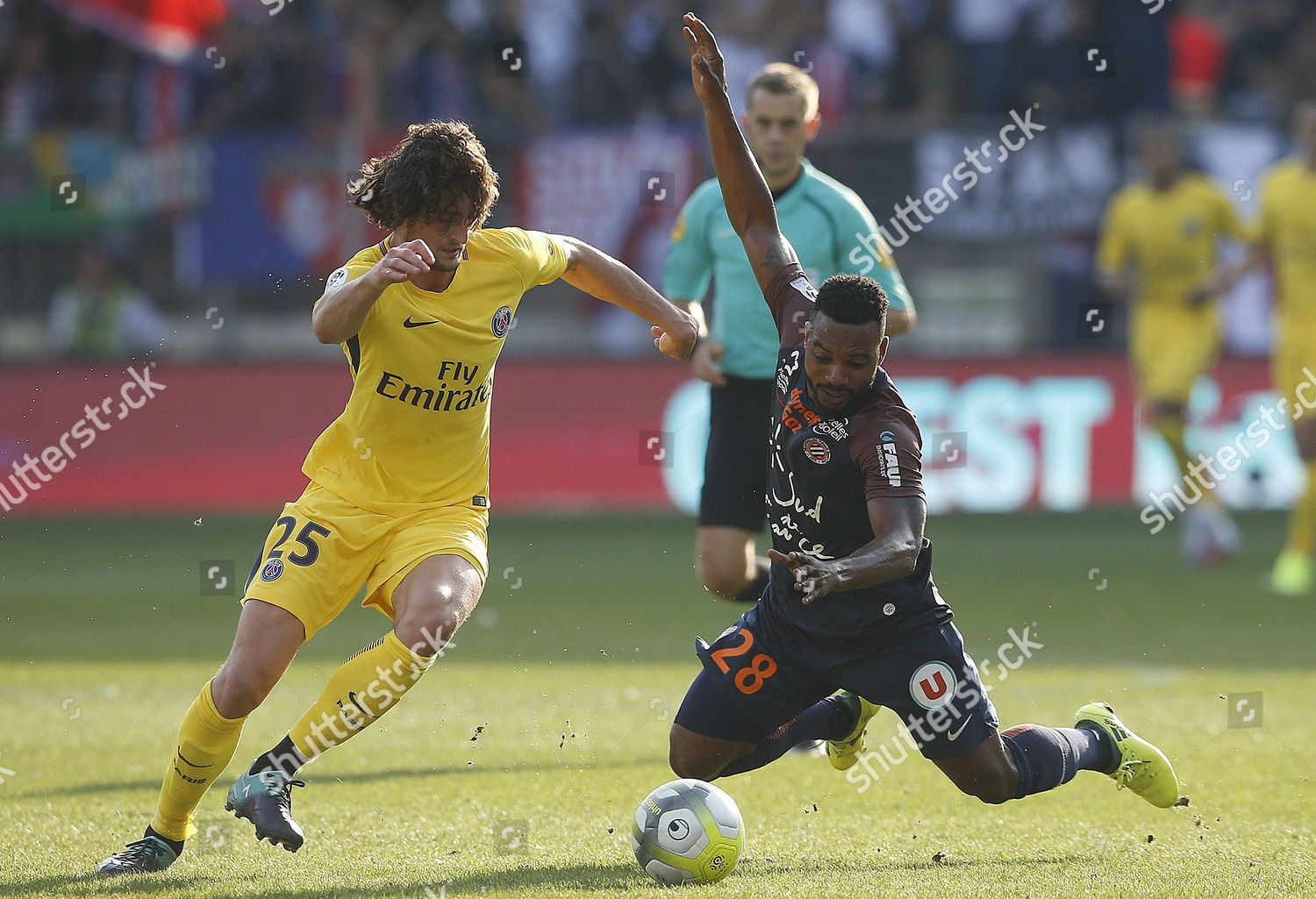 Paris Saint Germain Adrien Rabiot L Editorial Stock Photo - Stock Image ...