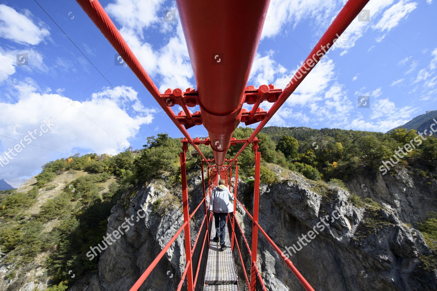 Peoples Walk 220 Meters Long Suspension Editorial Stock Photo - Stock ...