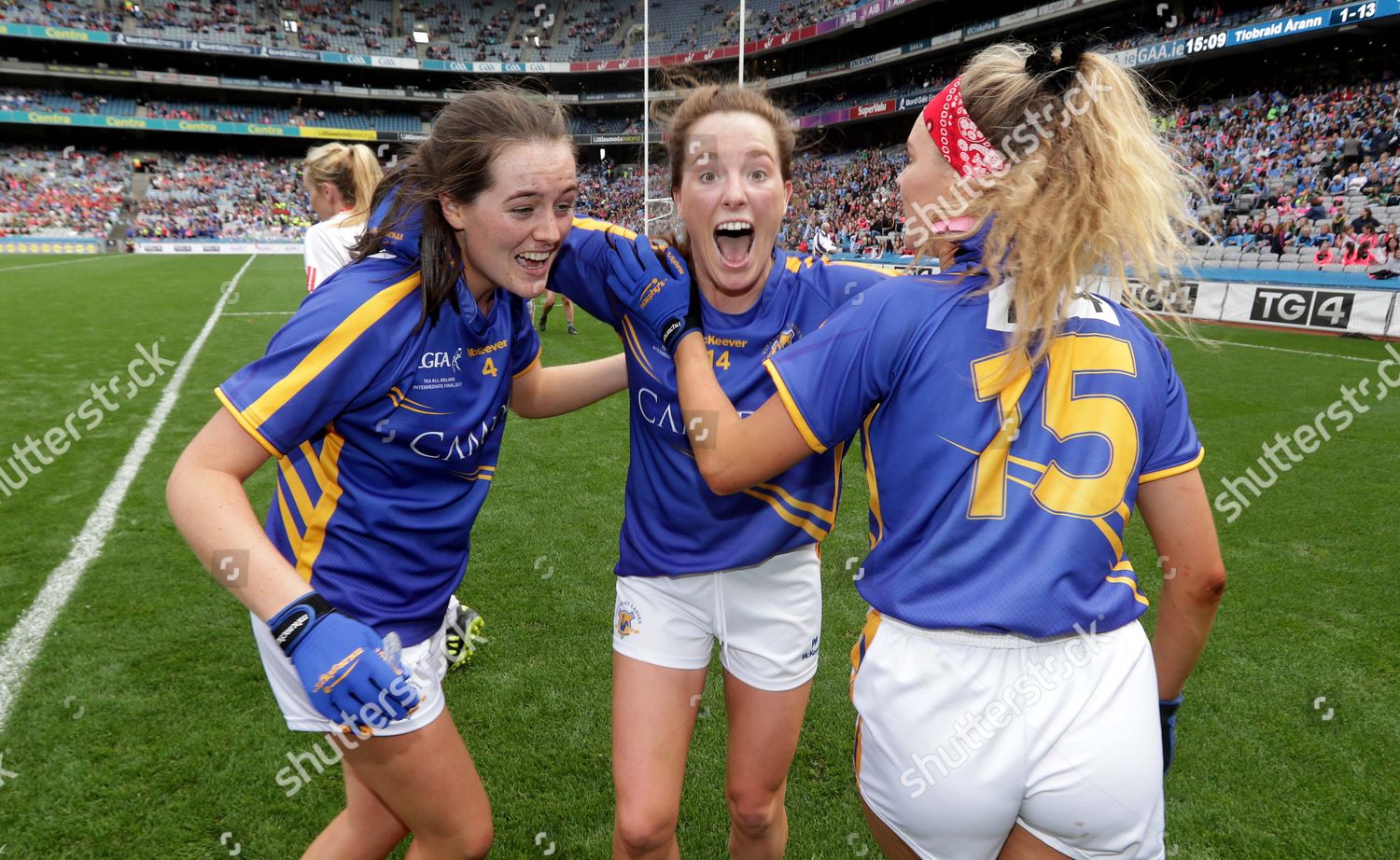 Tipperary Vs Tyrone Tipperarys Emma Buckley Editorial Stock Photo ...