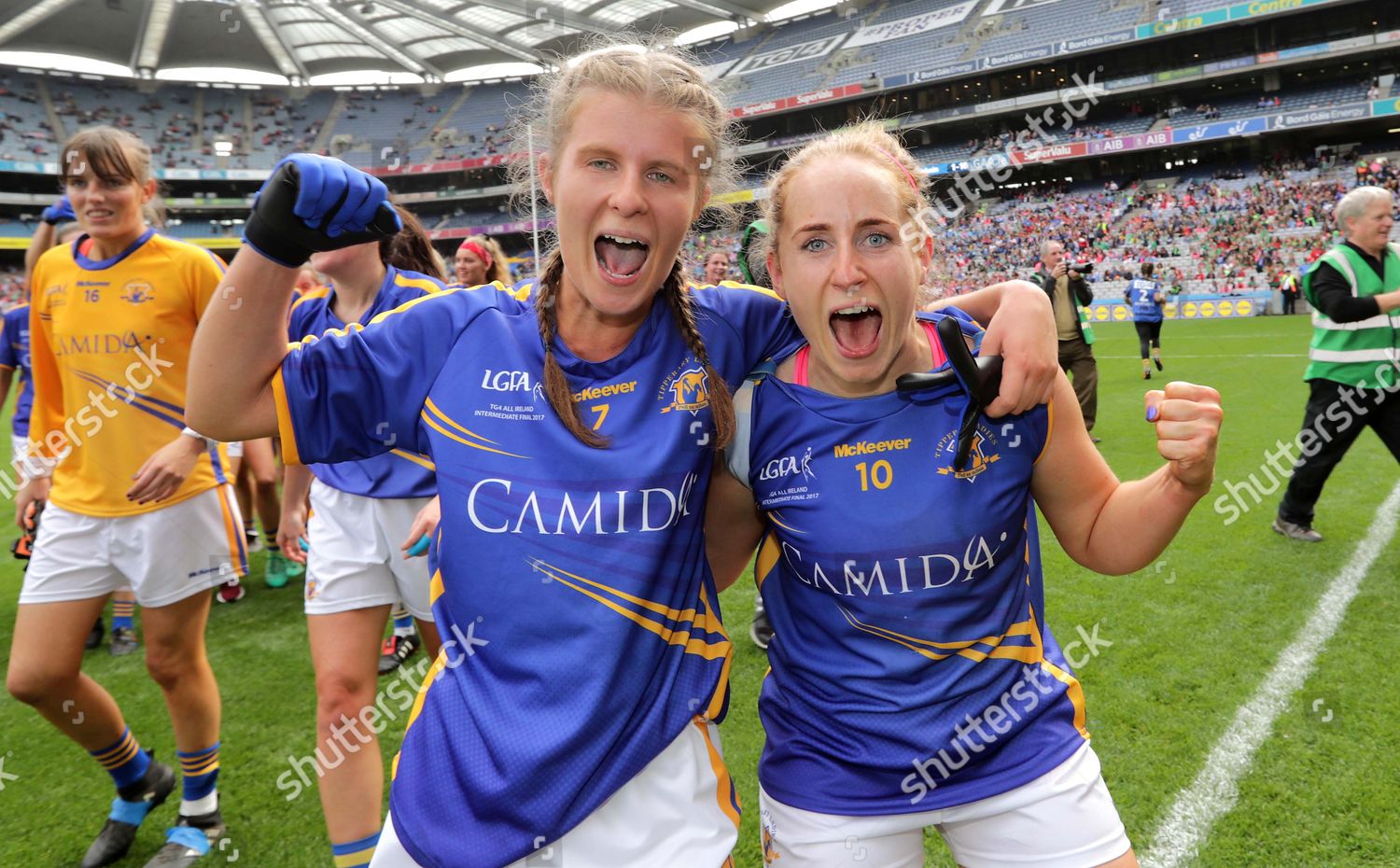 Tipperary Vs Tyrone Tipperarys Laura Dillon Editorial Stock Photo ...