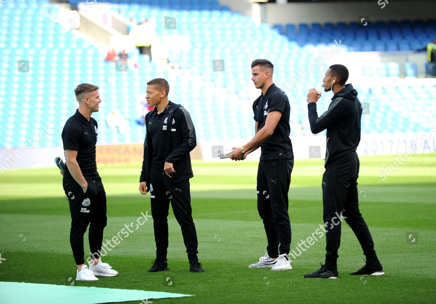 Matt Ritchie Dwight Gayle Newcastle Looks Editorial Stock Photo - Stock ...