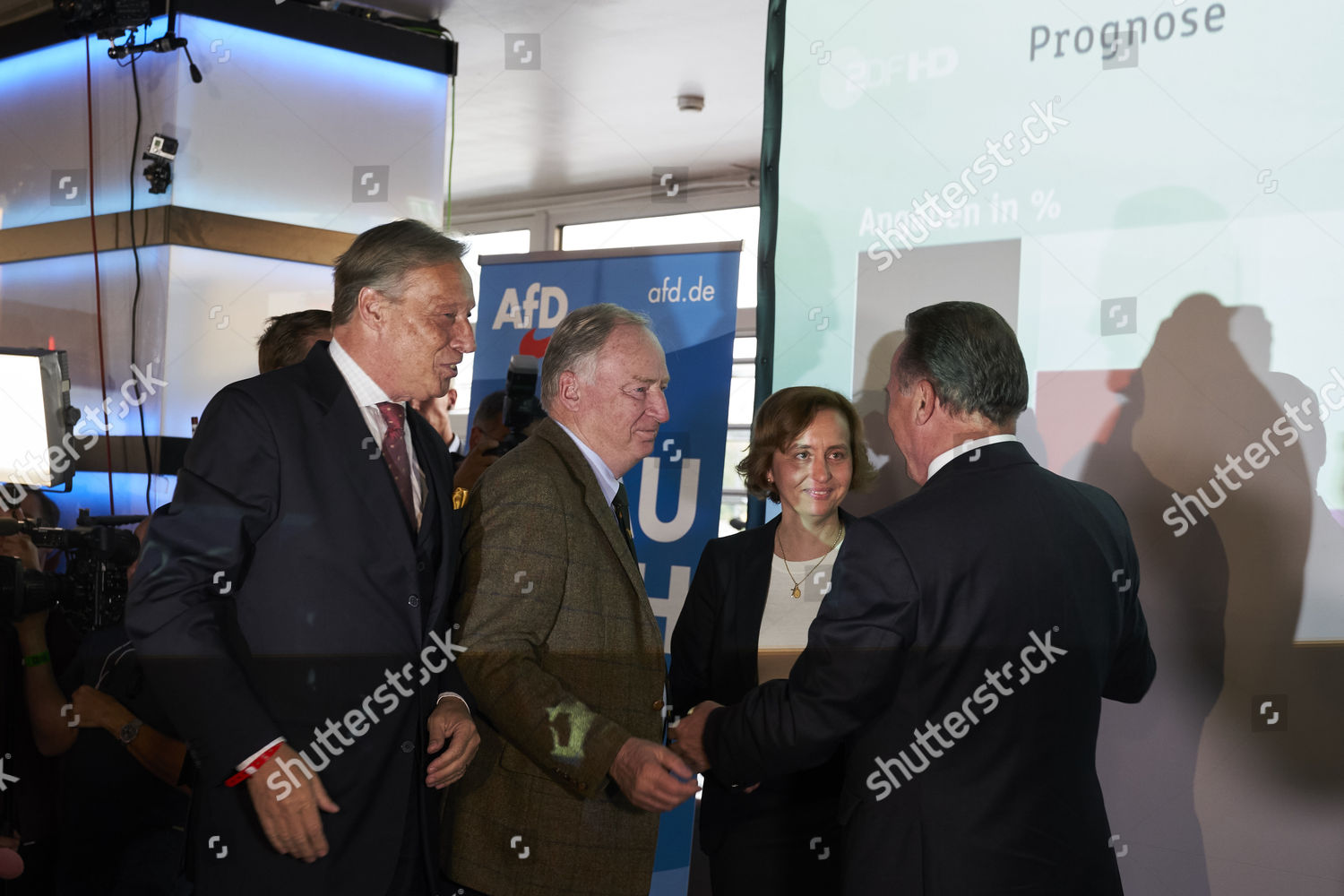 Arminpaul Hampel Afd Alexander Gauland Afd Editorial Stock Photo ...