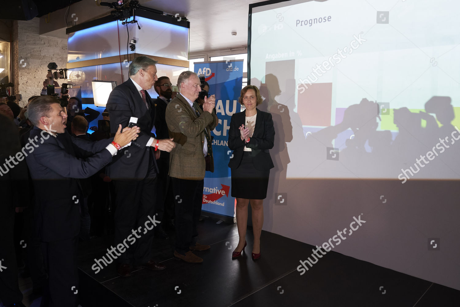 Arminpaul Hampel Afd Alexander Gauland Afd Editorial Stock Photo ...