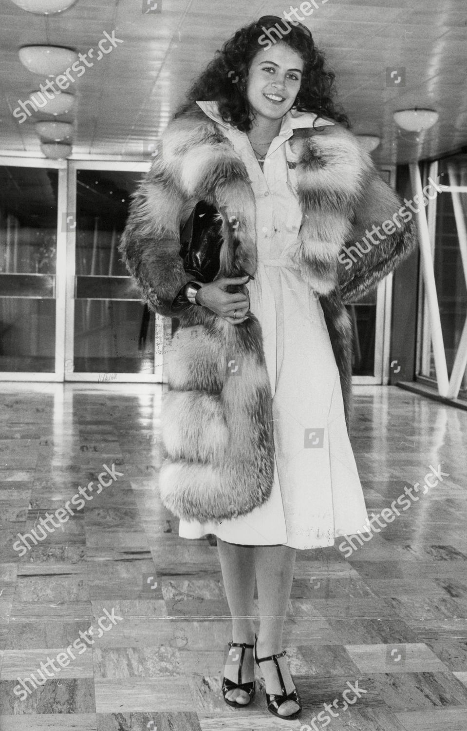 Miss World Cindy Breakspeare Leaving Heathrow Editorial Stock Photo ...