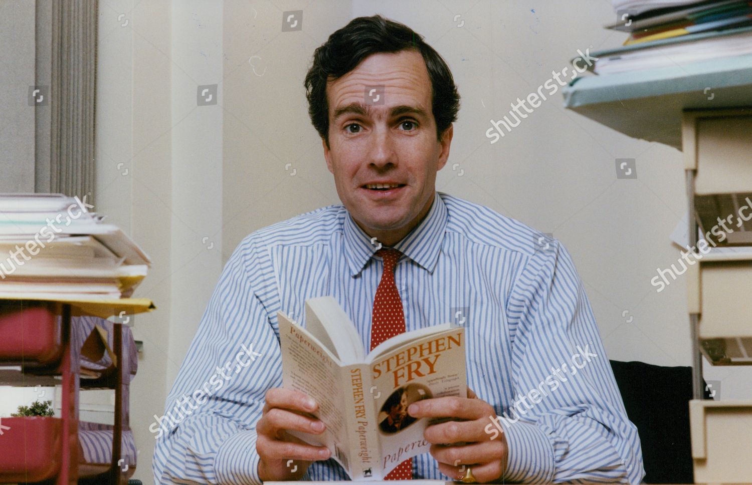 Oliver Brookshaw School Friend Actor Stephen Editorial Stock Photo ...